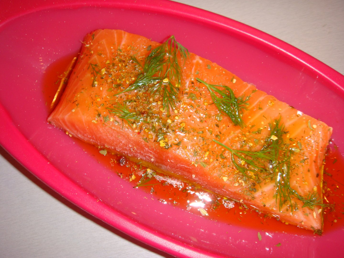 Recette de saumon à l'aneth en papillote