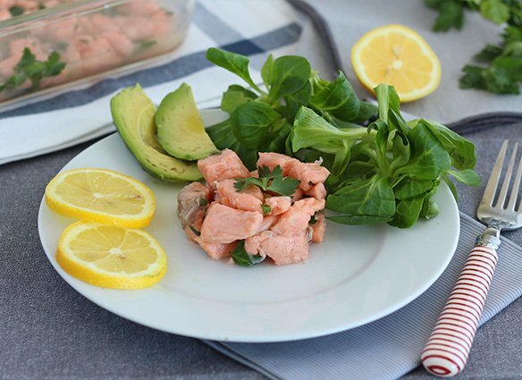 Recette de saumon mariné au citron facile et rapide