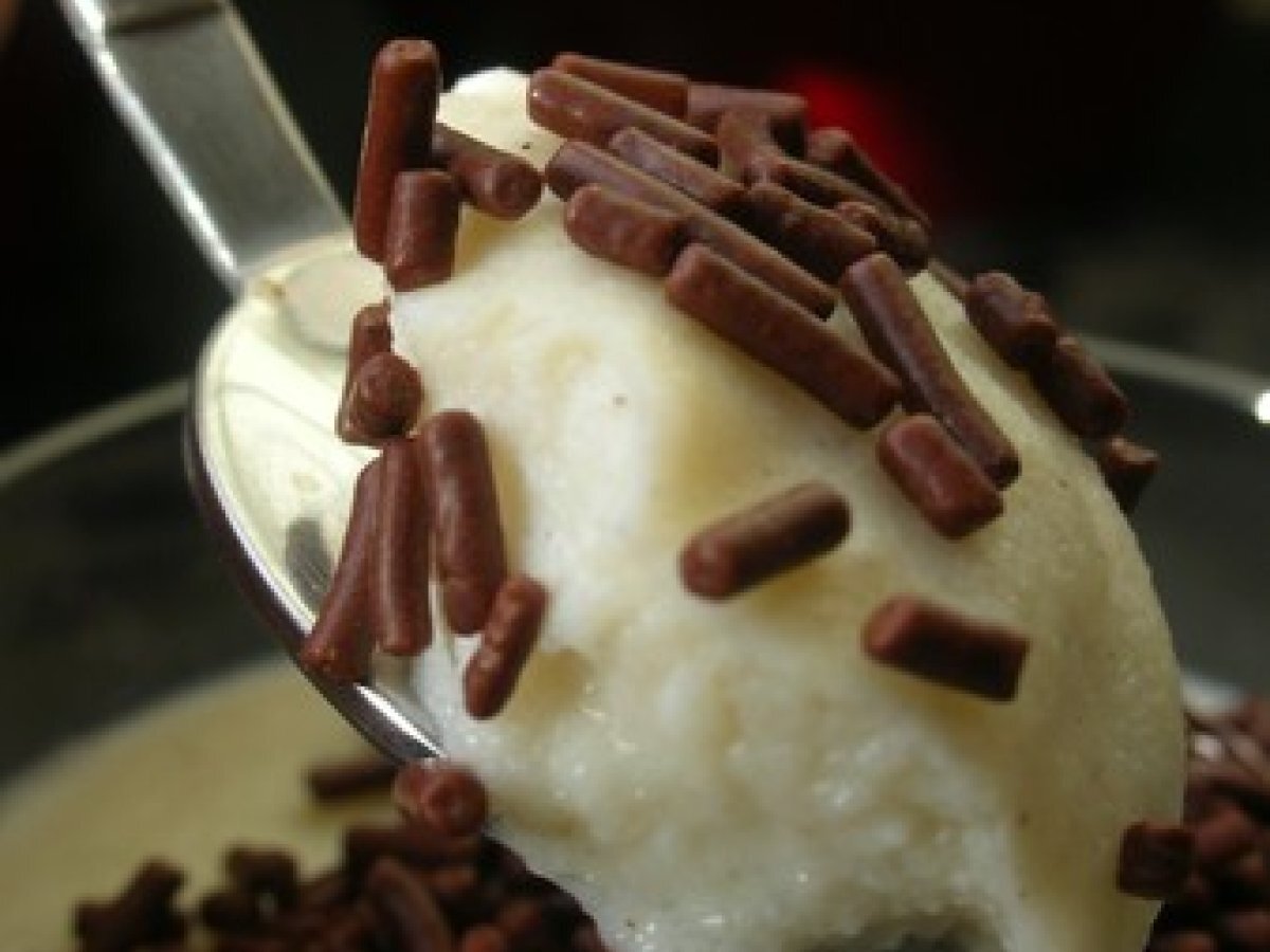 Recette de semoule de riz à la vanille et chocolat