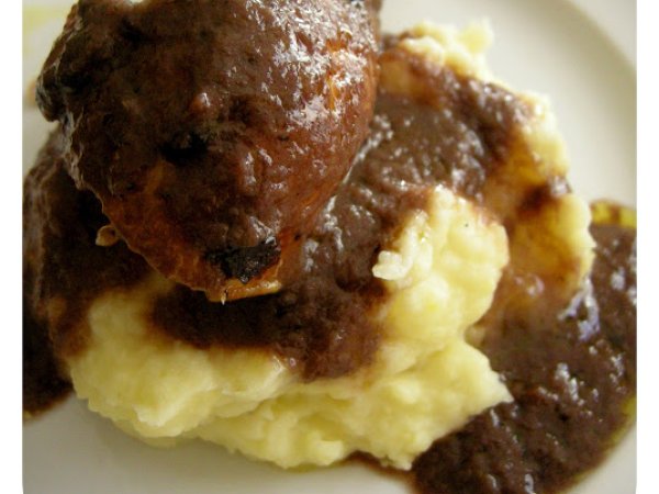 Si on faisait un poulet, sauce merlot ! - Recette Ptitchef