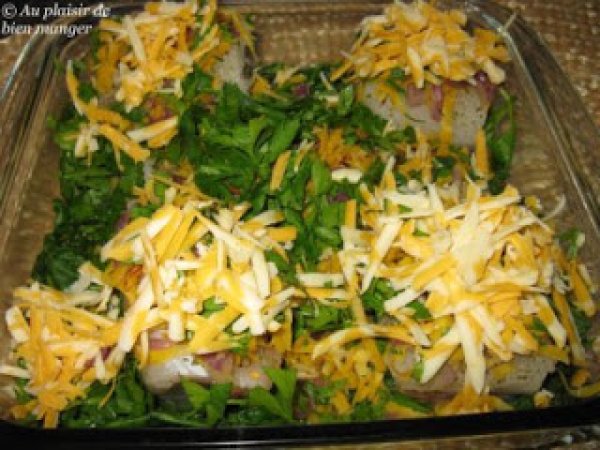 Recette de sole (ou morue) à la florentine