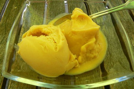 Recette de sorbet à la mangue facile et rapide