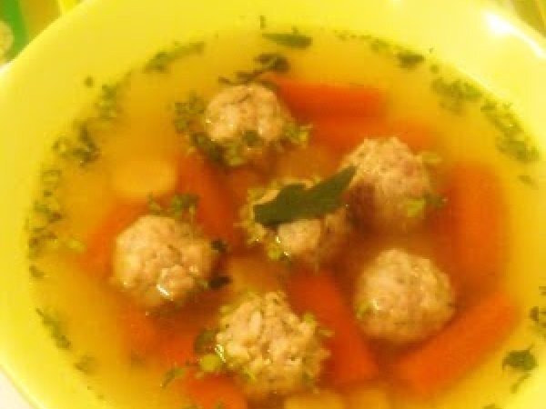 Recette de soupe aux boulettes de viande