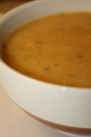 Recette de soupe de légumes aux haricots blancs