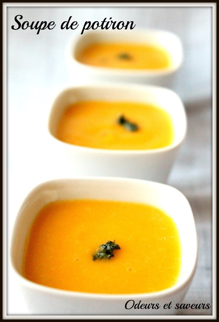 Recette de soupe de potiron crémeuse et savoureuse