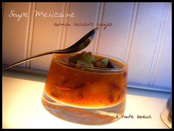 Soupe mexicaine avec et sans thermomix - Recette Ptitchef