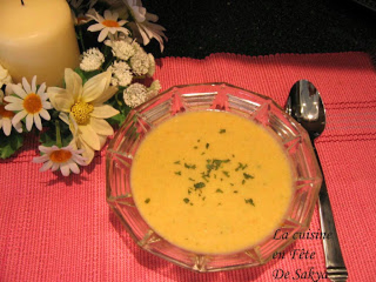 Recette de soupe repas aux poissons et légumes