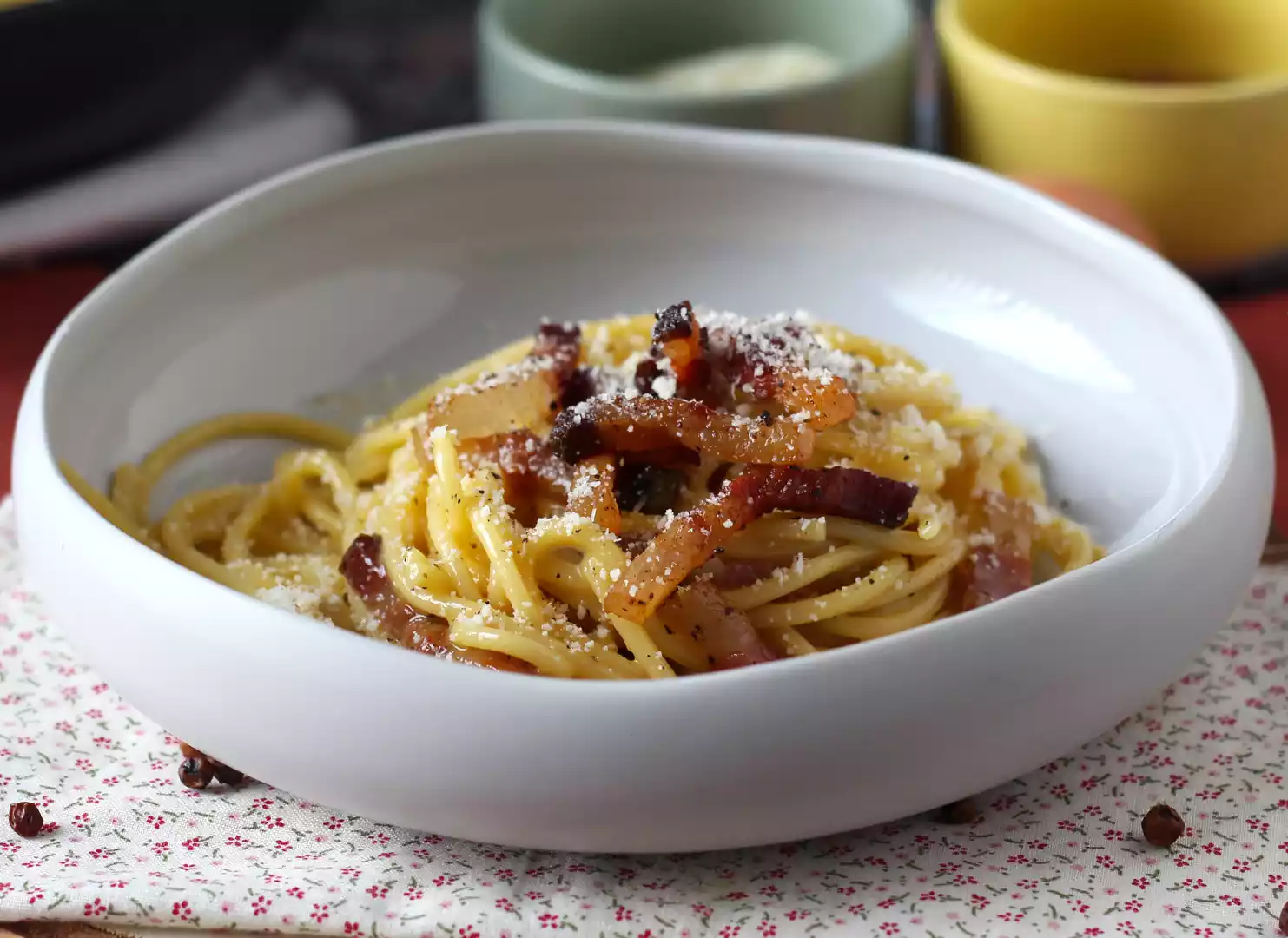 Recette authentique des spaghetti alla carbonara