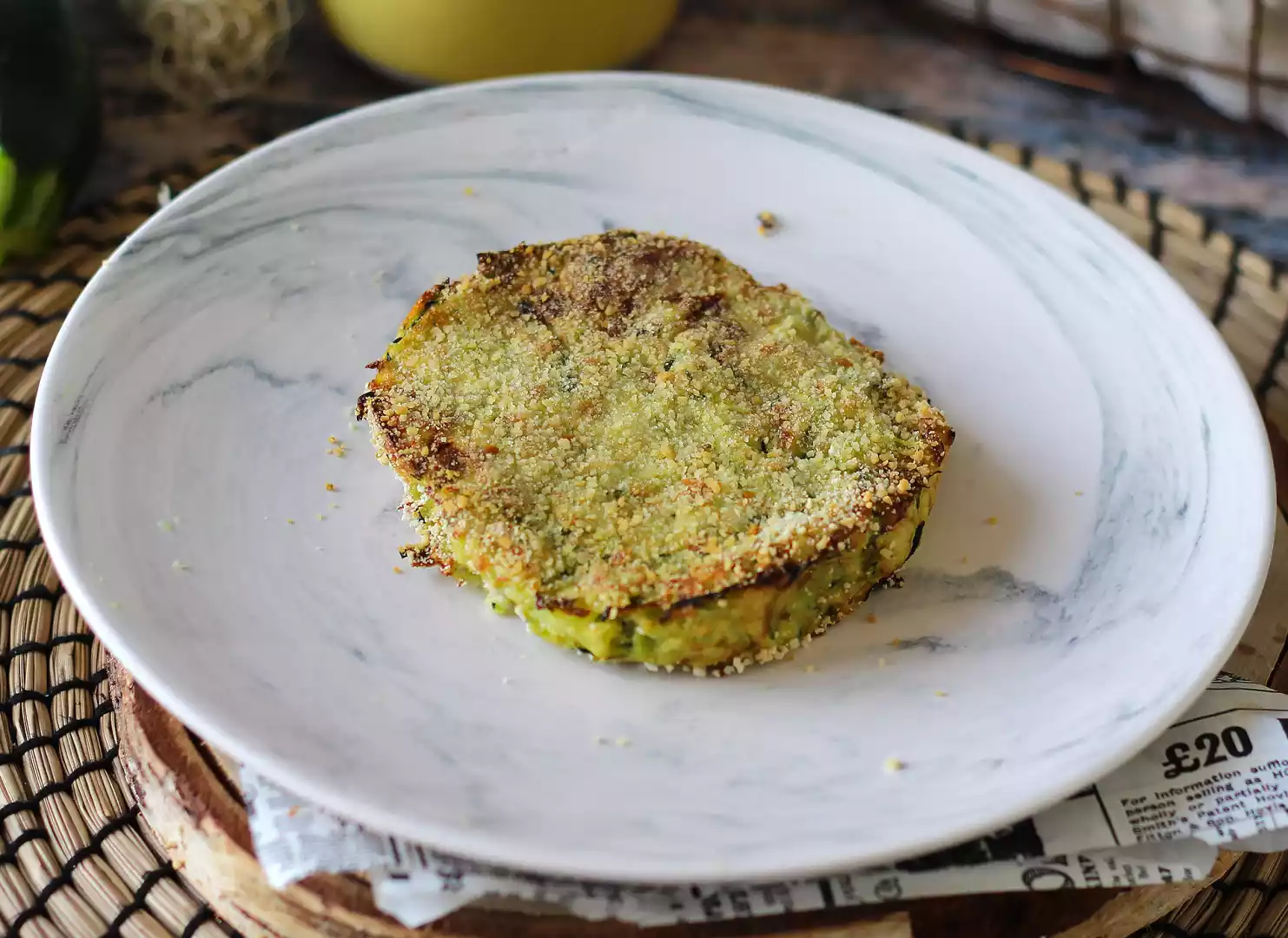 Recette de steak de courgette et pommes de terre au fryer
