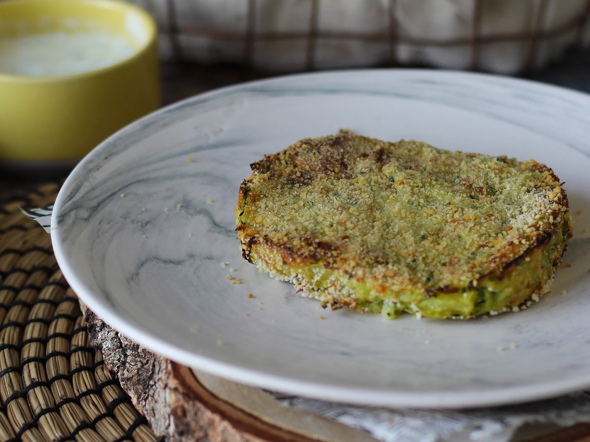 Recette de steak de courgette et pommes de terre au fryer