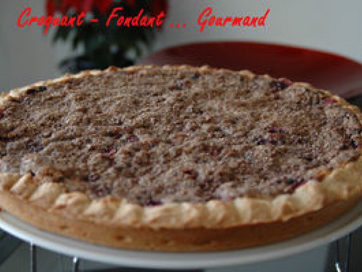 Streusel alsacien aux fruits rouges - Recette Ptitchef