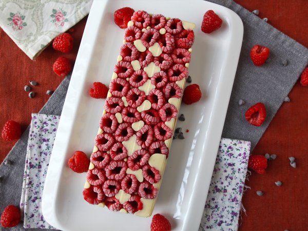Tablette de chocolat framboises, recette facile chocolat