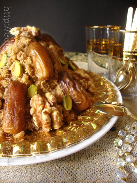 Recette de tamina aux dattes et blé savoureux