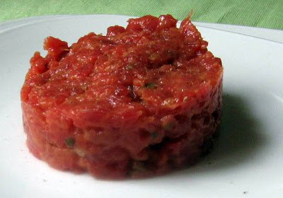 Recette de tartare de boeuf - rinder-tartar