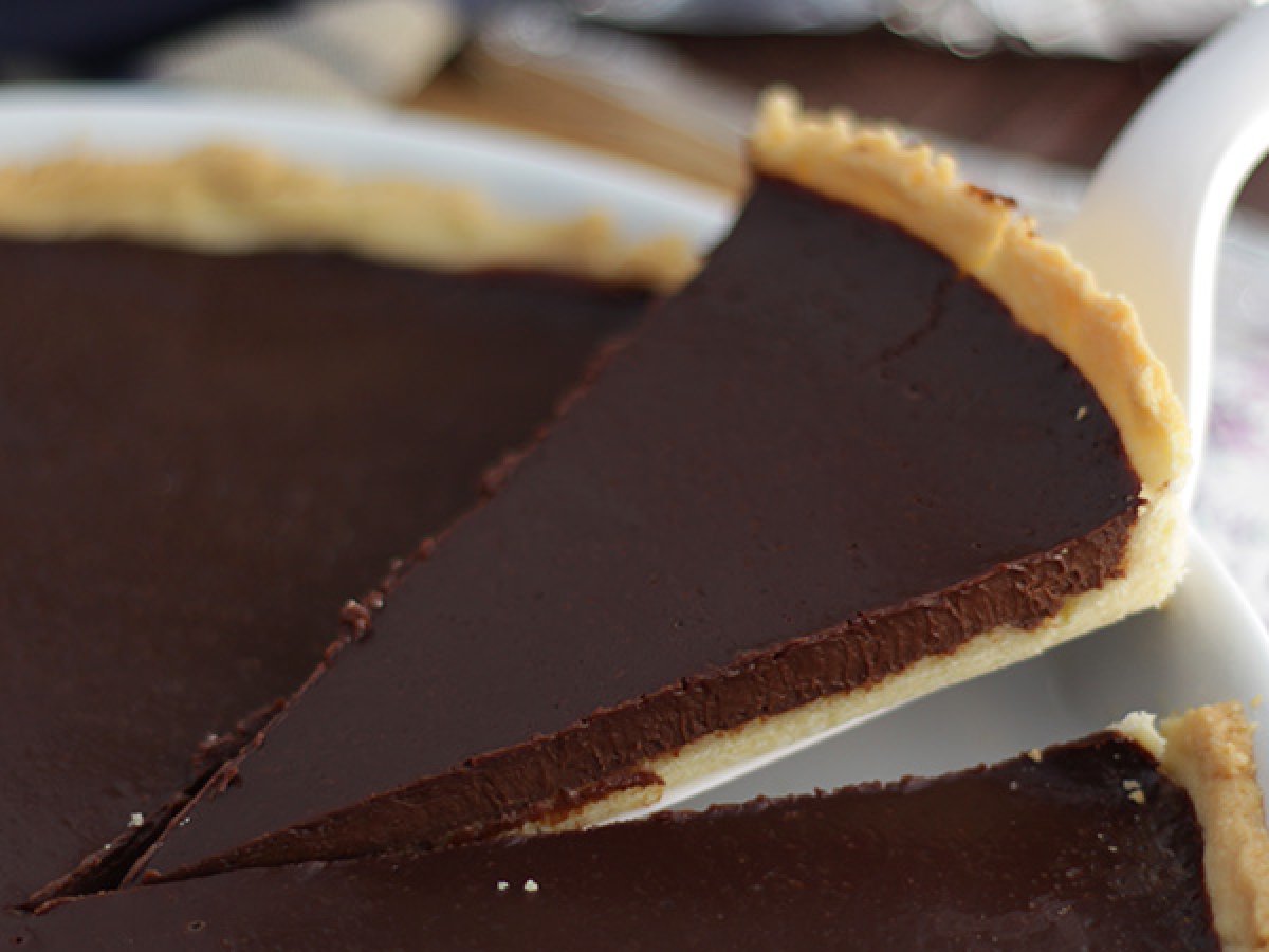 Recette facile de tarte au chocolat délicieuse et gourmande