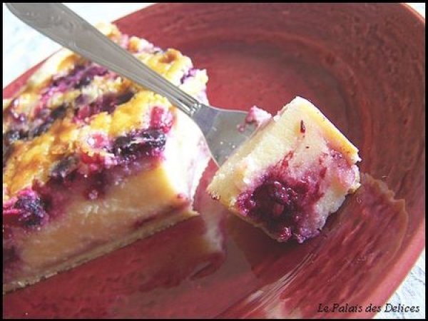 Recette de tarte au fromage blanc et fruits rouges