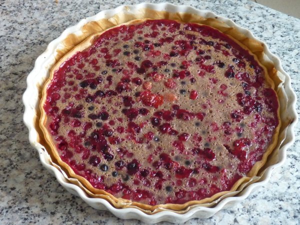 Recette de tarte aux fruits rouges délicieuse et facile