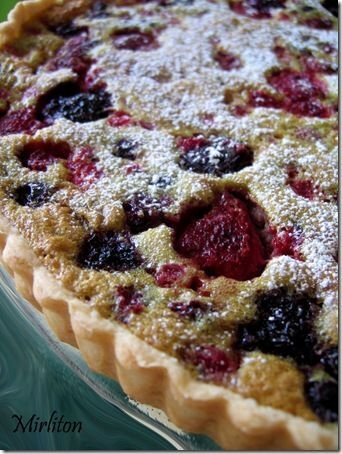Recette de tarte aux fruits rouges et pistaches
