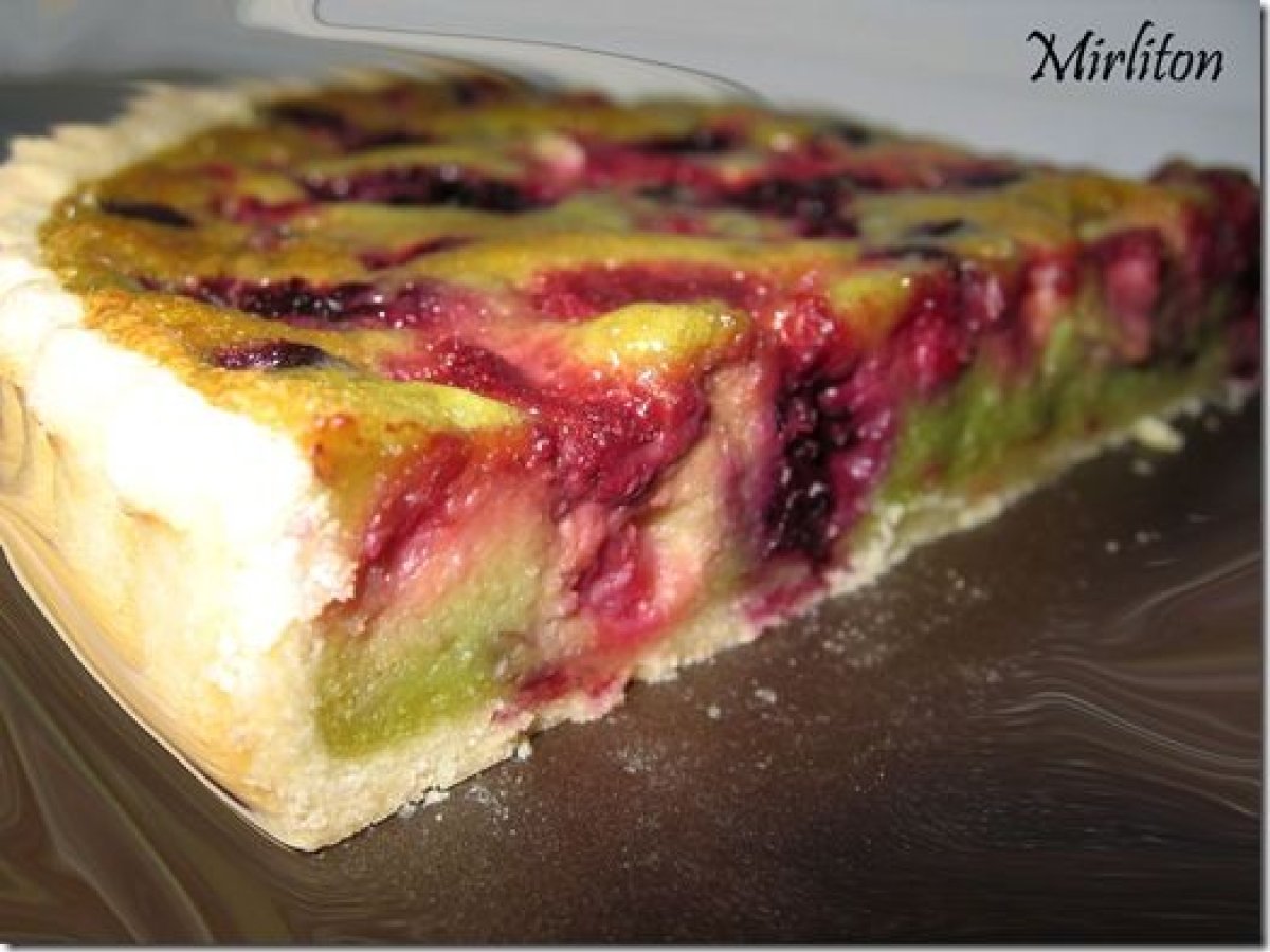 Recette de tarte aux fruits rouges et pistaches