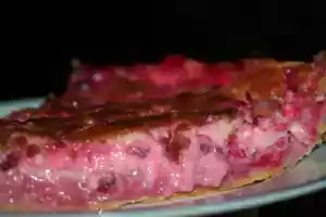 Recette de tarte aux groseilles rouges et mascarpone