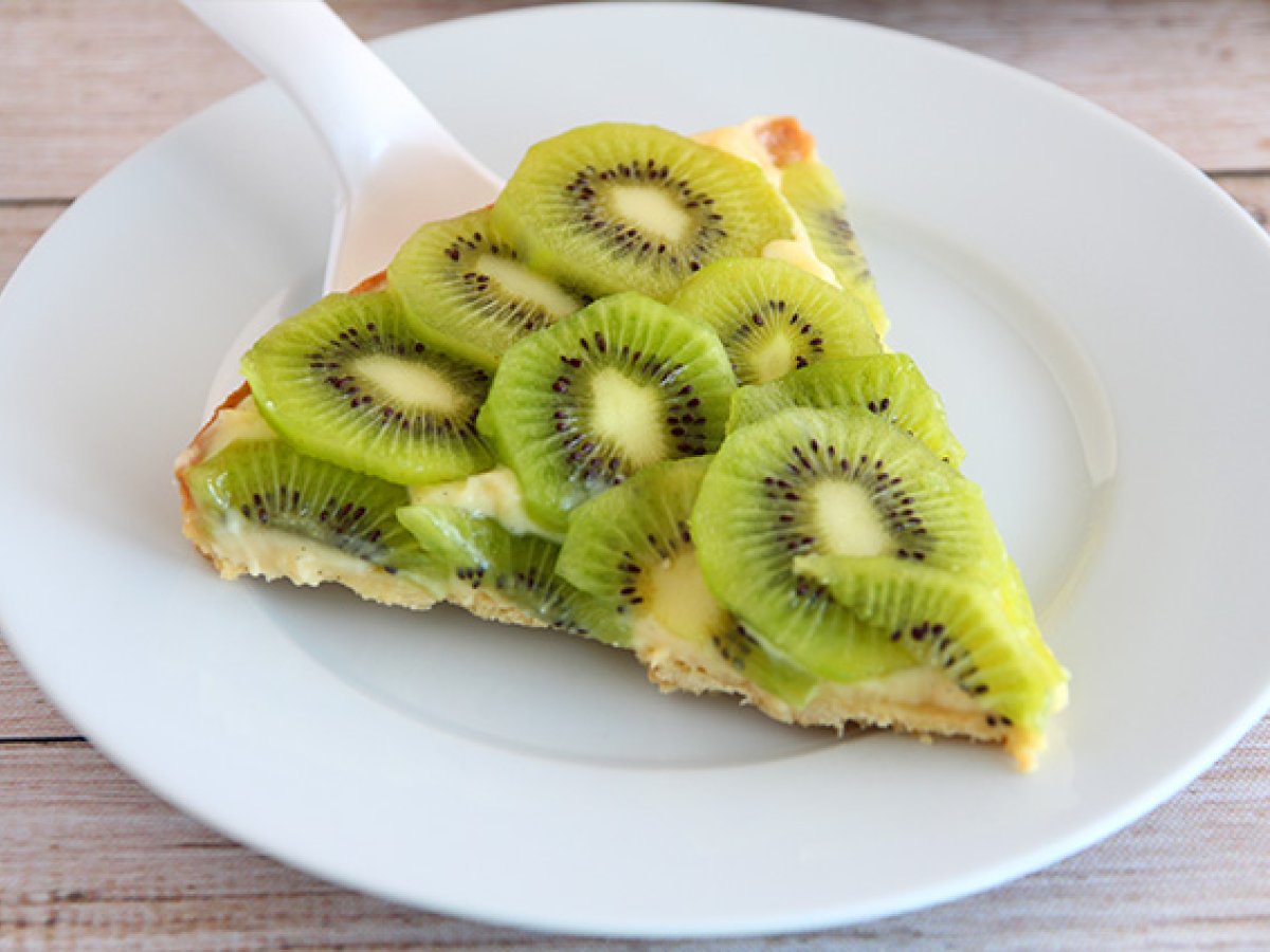 Recette de tarte aux kiwis (rapide et simple)