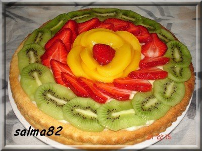 Recette de tarte aux fruits délicieux et frais