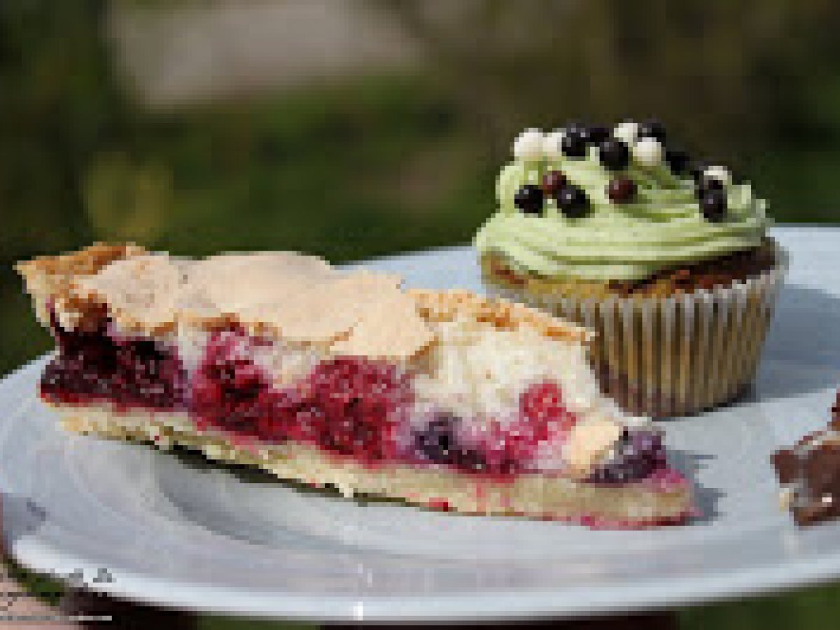 Recette de tarte macaron aux fruits rouges