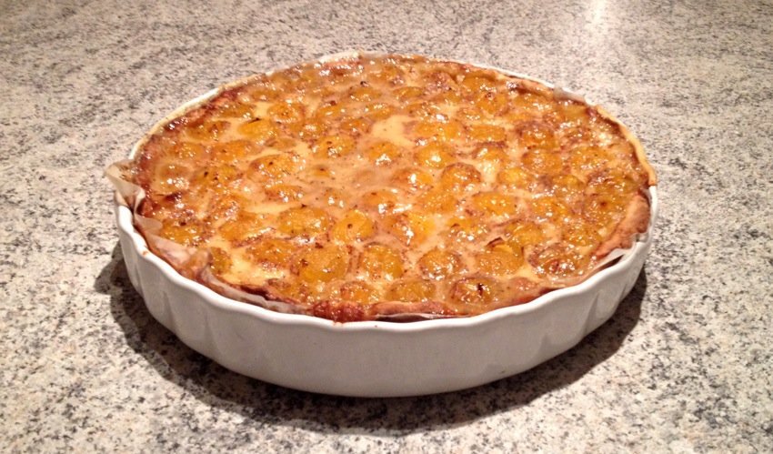 Recette de tarte sablée aux mirabelles délicieuse