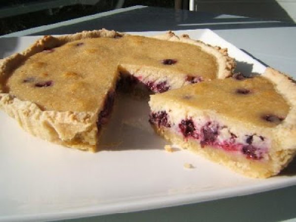 Recette de tarte sablée aux mûres et crème d'amande