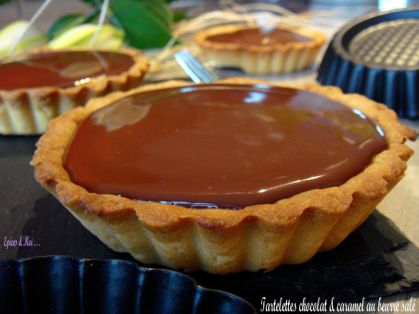 Tartelette chocolat caramel au beurre salé - Recette Ptitchef Tartelette chocolat caramel au beurre salé - Recette Ptitchef