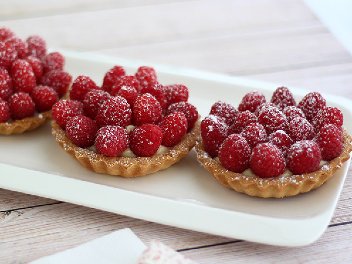 Recette de tartelettes aux framboises faciles et rapides