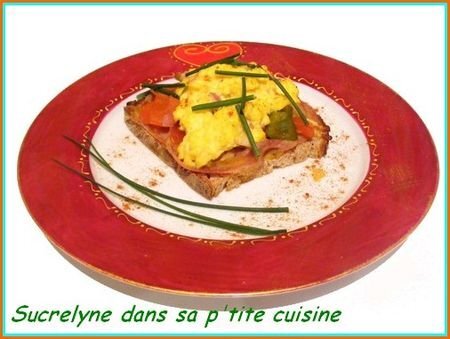 Tartine pour un brunch américain! - Recette Ptitchef