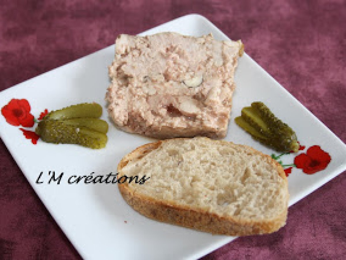 Recette de terrine de porc aux noisettes
