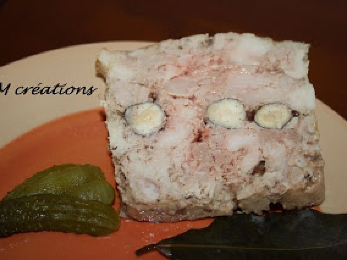 Recette de terrine de porc aux noisettes