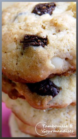 Recette cookies moelleux sirop d'érable, choco, macadamia