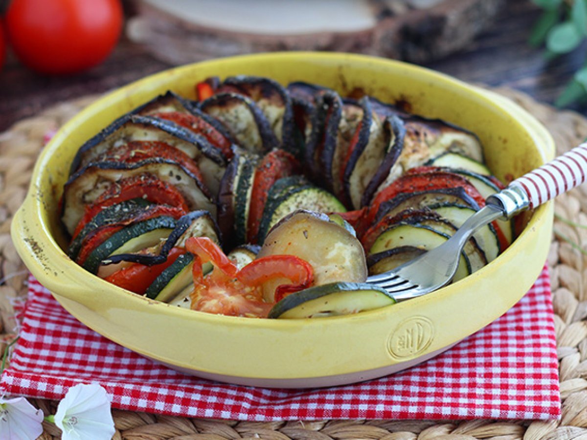 Recette facile de tian de légumes provençal