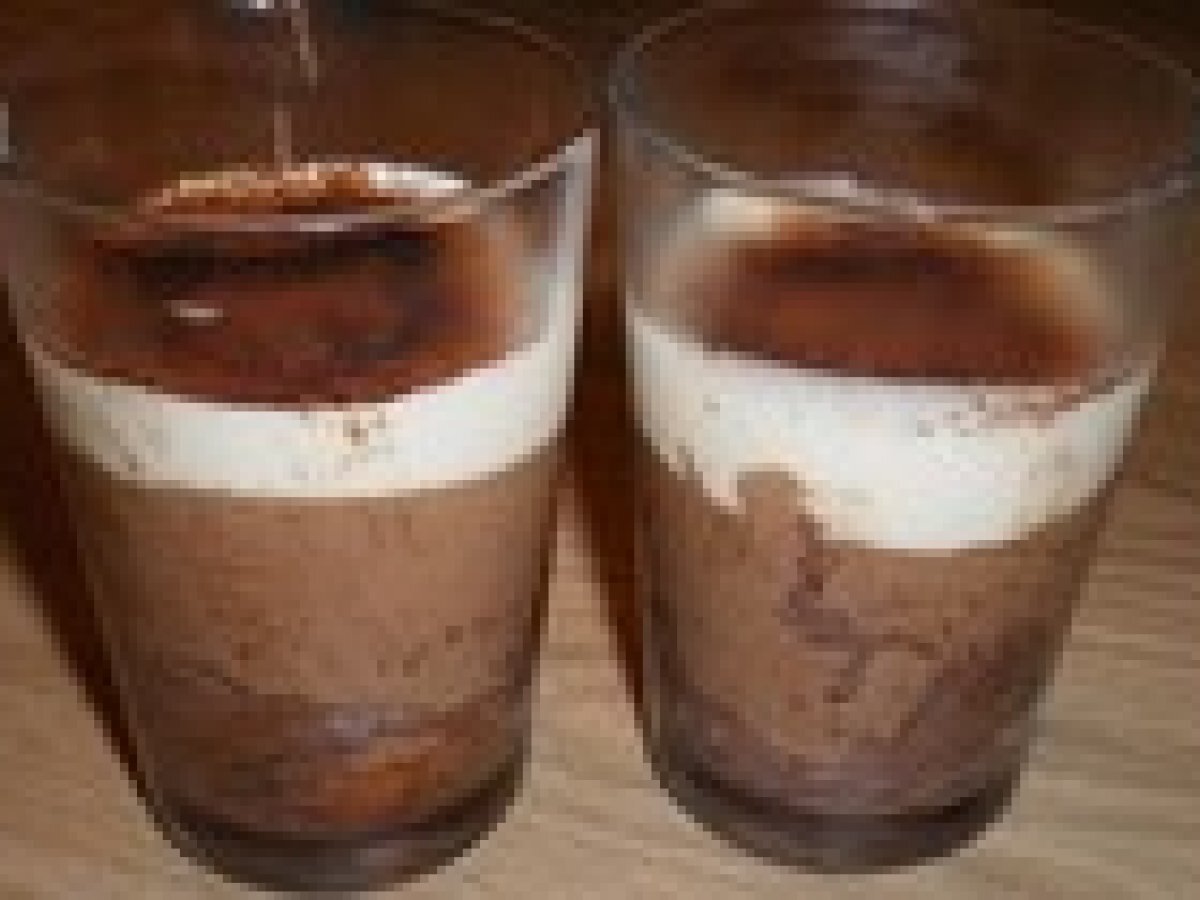 Recette de tiramisu au chocolat en verrines