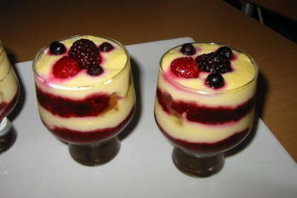 Recette de tiramisu aux fruits rouges et chocolat