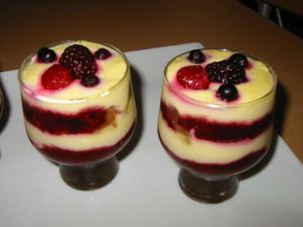 Recette de tiramisu aux fruits rouges et chocolat