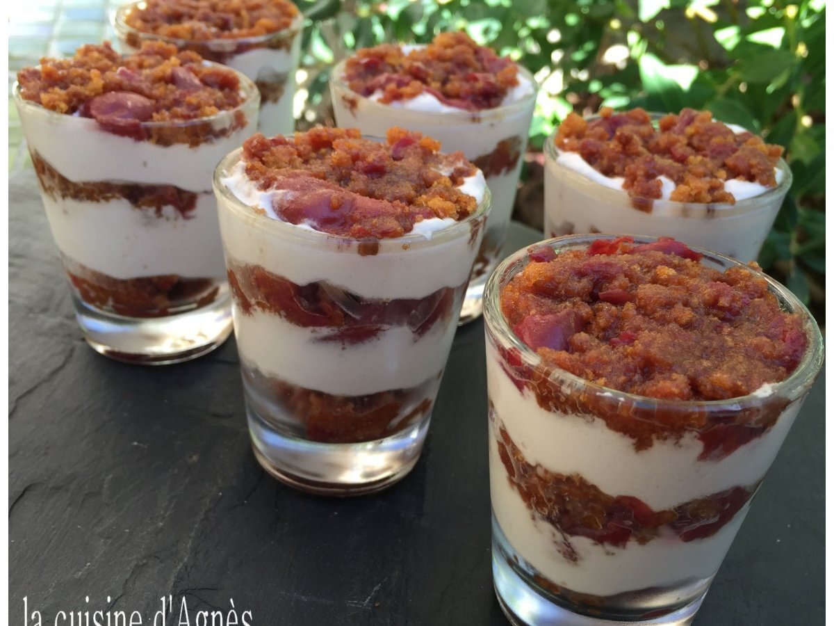 Recette tiramisu pain d'épices et cerises