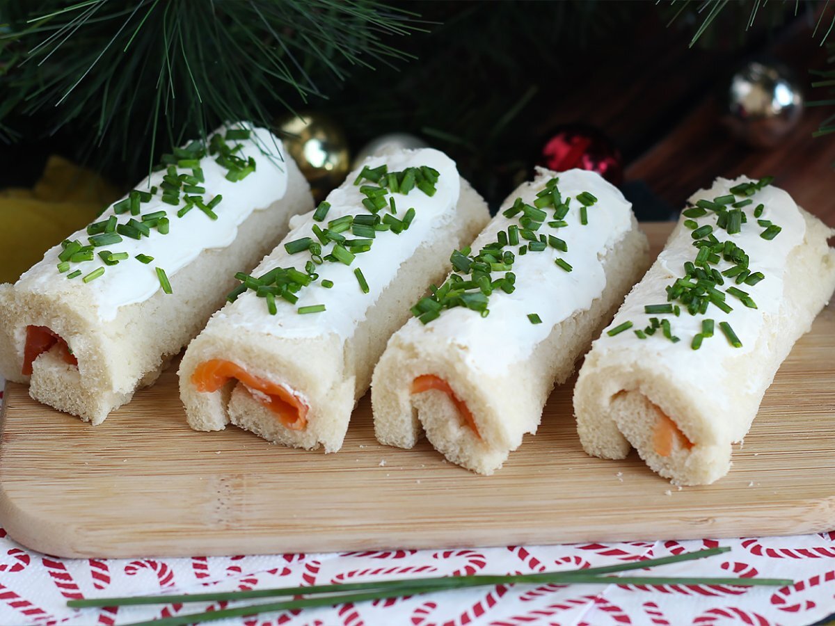 Recette de toasts bûches de noël faciles et savoureuses