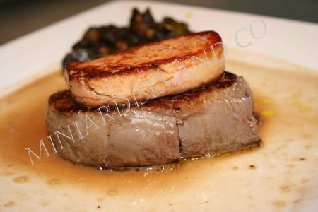 Recette de tournedos rossini aux truffes et foie gras