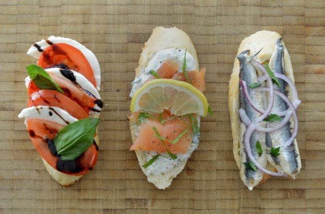 Recette de trio de tapas savoureux et variés