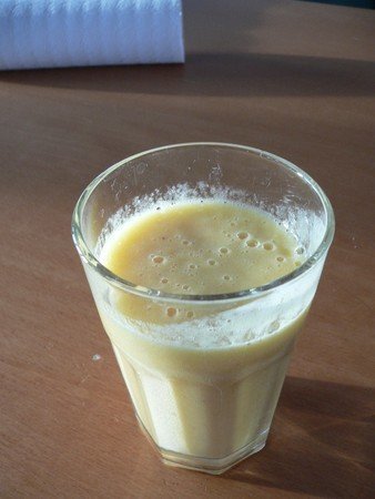Recette de jus mixé pour le petit-déjeuner