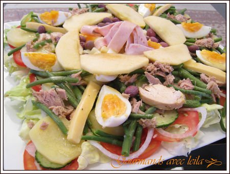Recette de salade gourmande et savoureuse