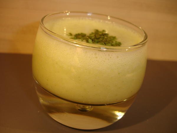 Recette de velouté de courgettes légère (ww)