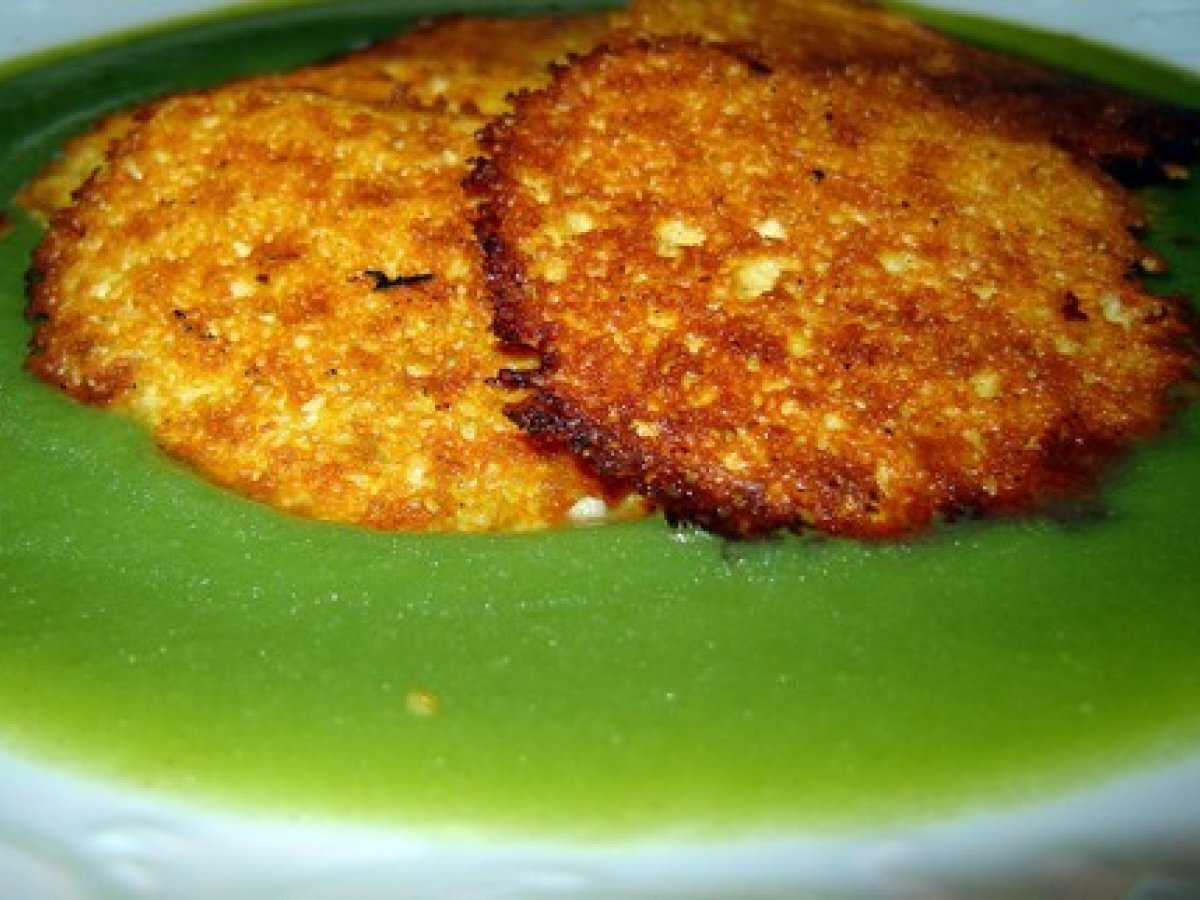 Recette de velouté de haricots verts au parmesan