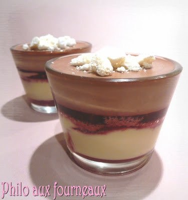 Recette verrine crème brûlée fruits rouges sans œufs