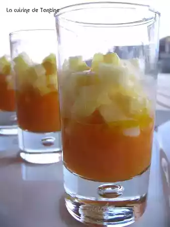 Recette de verrine : le homard au jardin