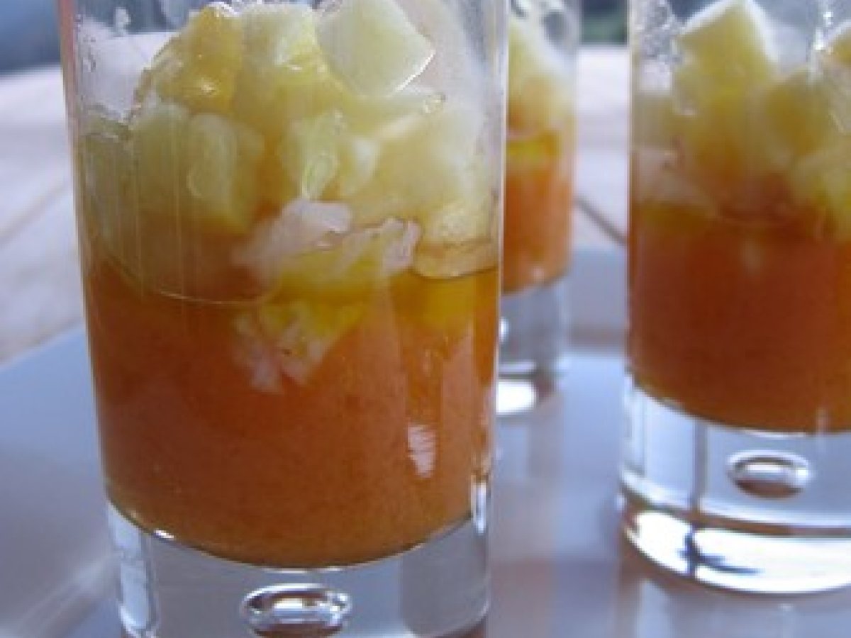 Verrine : le homard au jardin - Recette Ptitchef